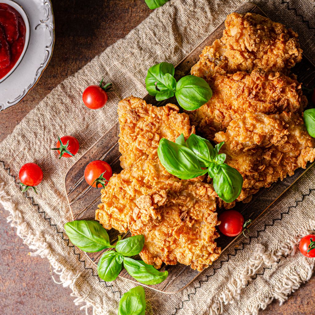 Baked Flaked Chicken - Snap-Ed Recipes